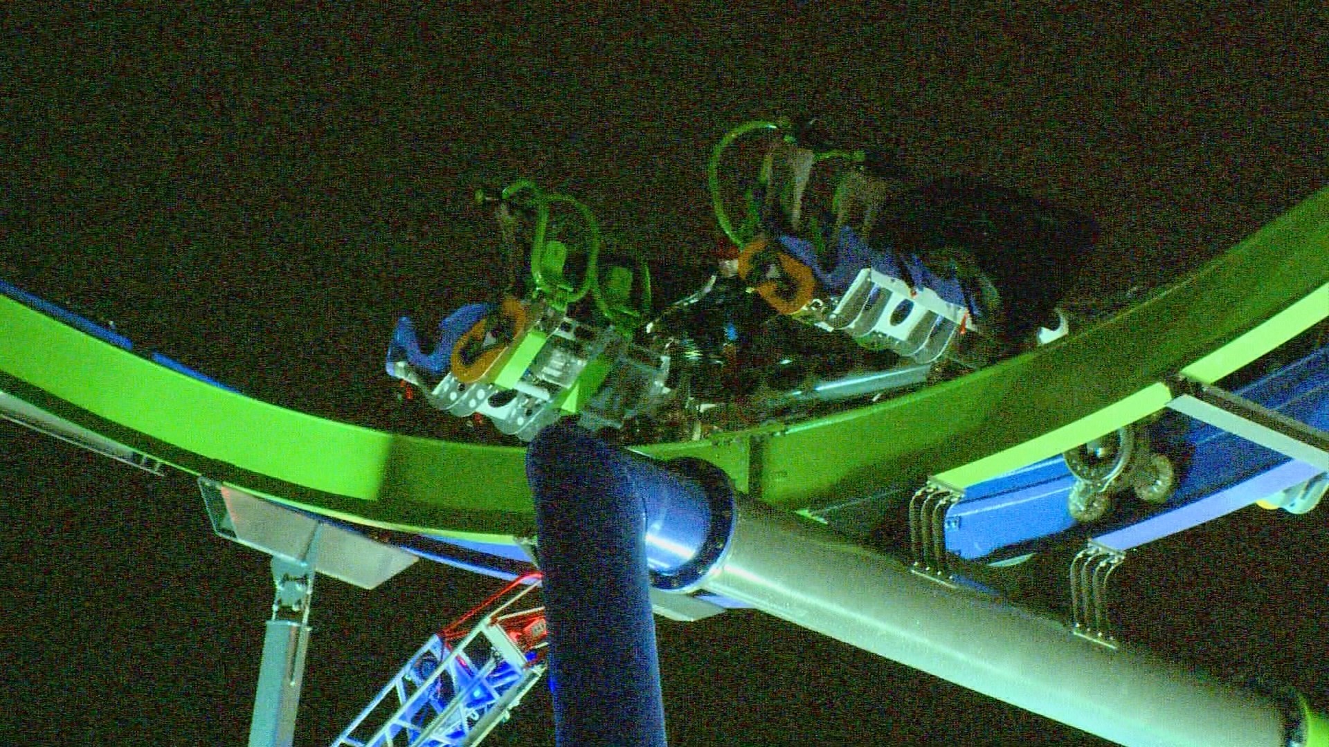 Students stuck for hours on Six Flags ride while storms blew through ...