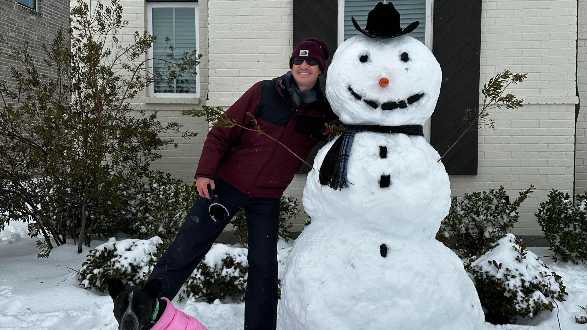 Dallas-Fort Worth snow forecast: Latest road conditions, snow fall ...