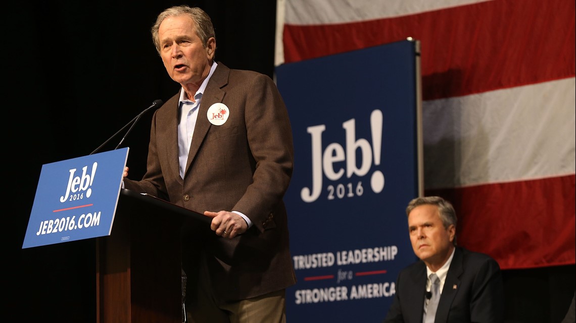 George W. Bush seeks to rescue brother Jeb in South Carolina primary ...