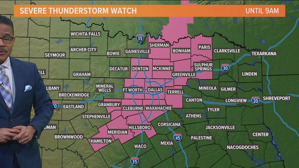 DFW weather: Severe storms move through North Texas on Friday | wfaa.com