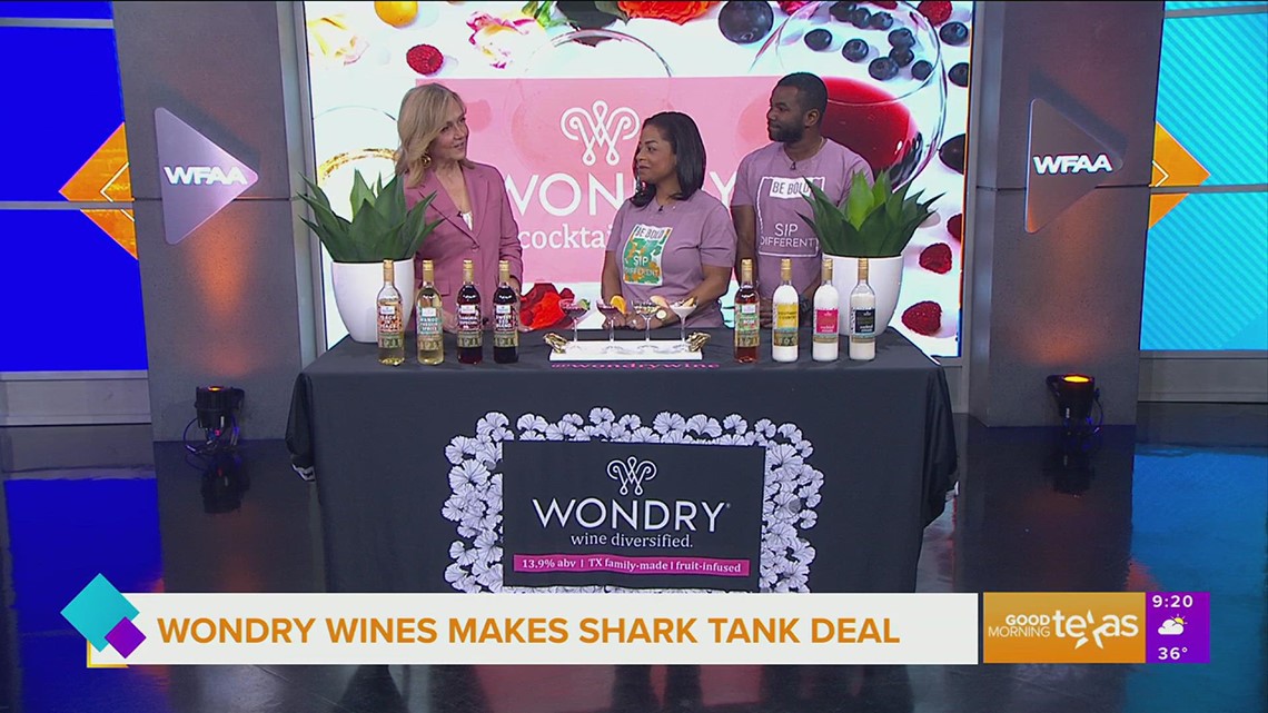 Wondry Wine founders share their 'Shark Tank' success story | wfaa.com