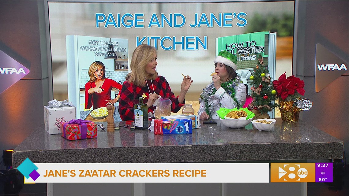 Jane's Za'atar Crackers Recipe | wfaa.com