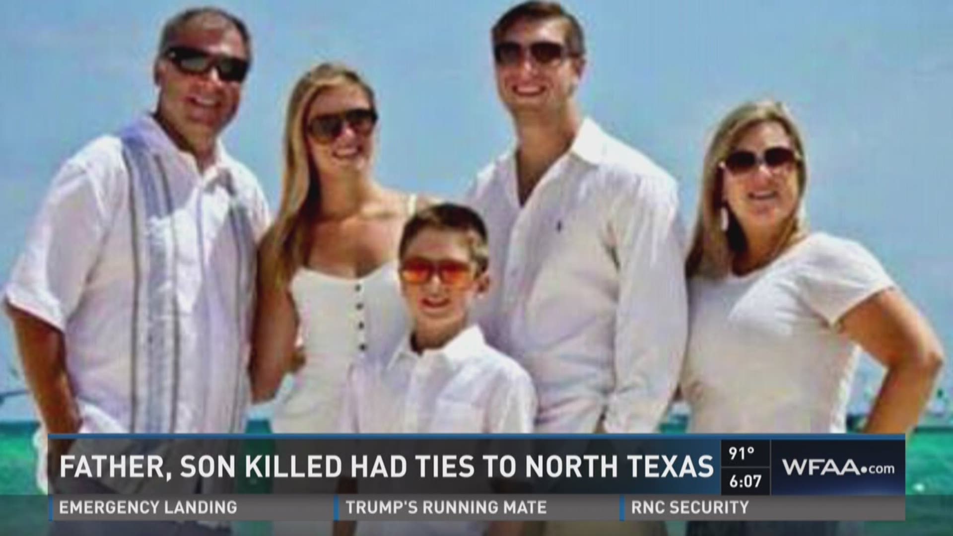 Father, son killed in France previously lived in Prosper | wfaa.com