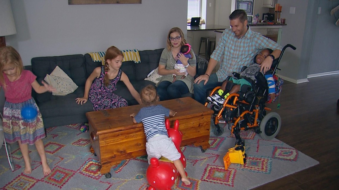 Viral video shows family's tearful reaction in adoption surprise | wfaa.com