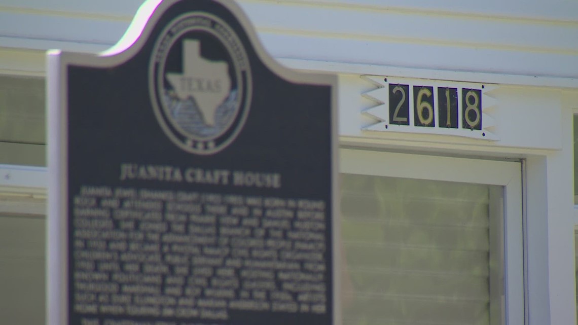 Restored Juanita Craft Civil Rights House and Museum reopening | wfaa.com