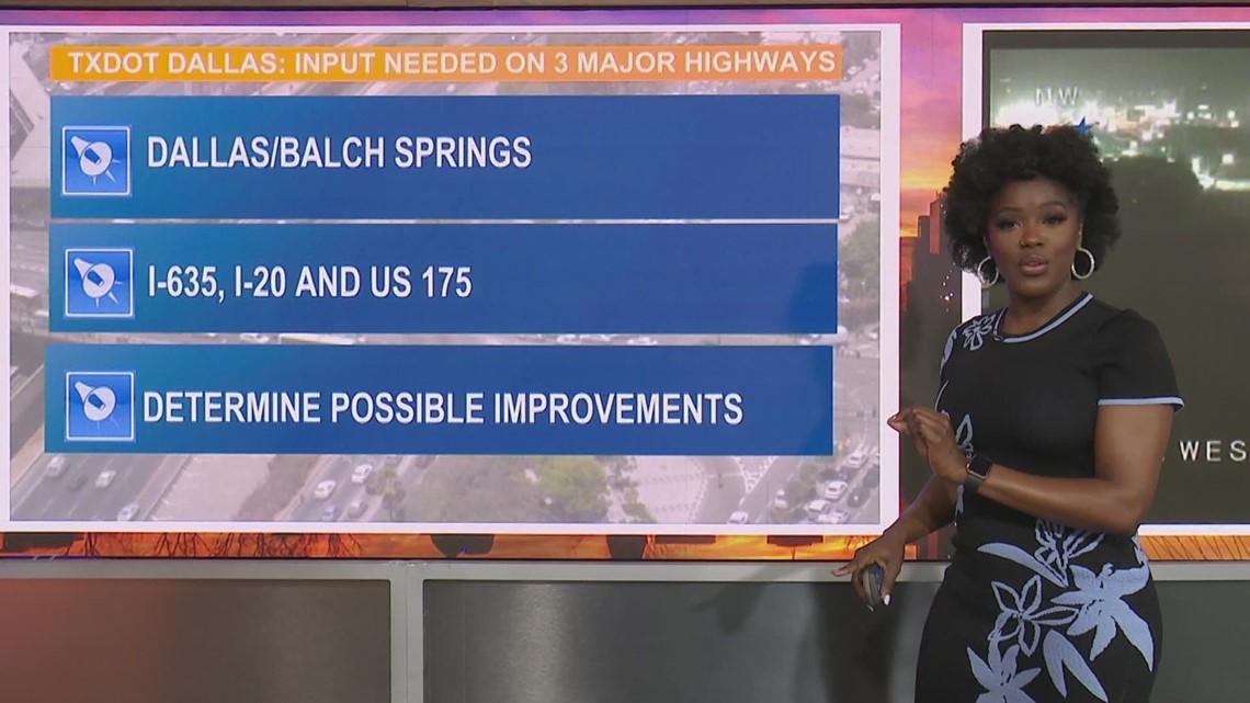 TxDOT asks for input on major Dallas highways | wfaa.com
