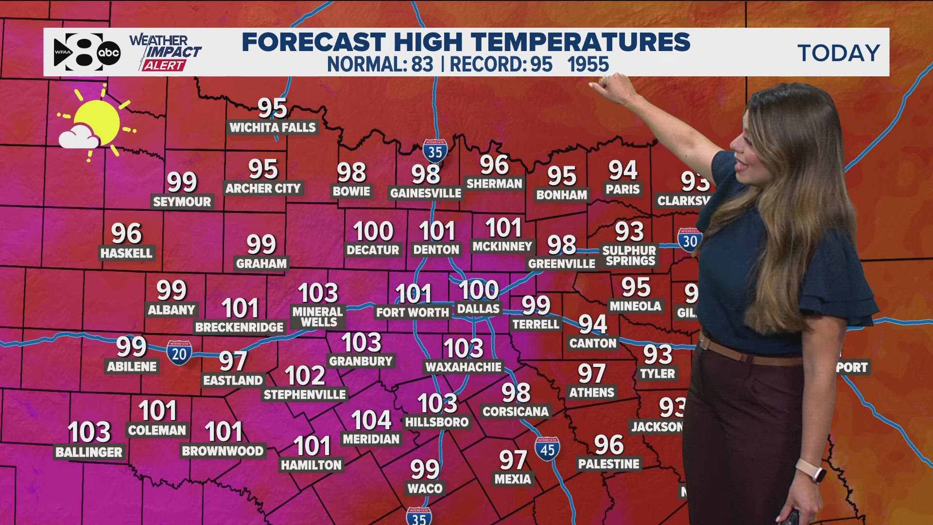 DFW Weather Alert Day | Wednesday heat to bring first 100° day of the year | wfaa.com