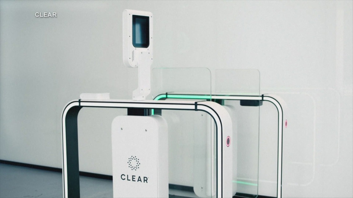 Clear allows air passengers to biometric information to pass through ...