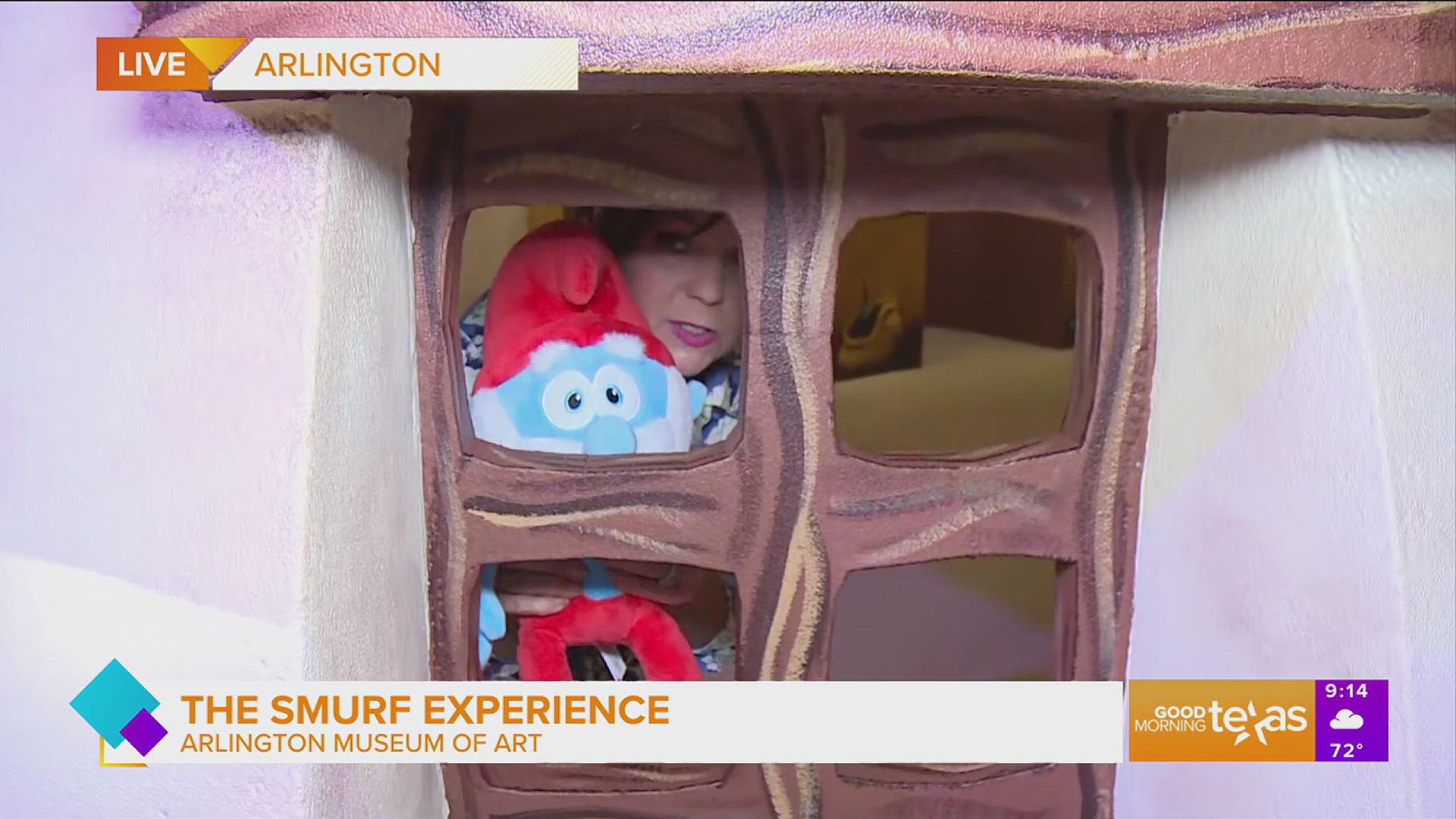 Inside The Smurf Experience at the Arlington Museum of Art | wfaa.com