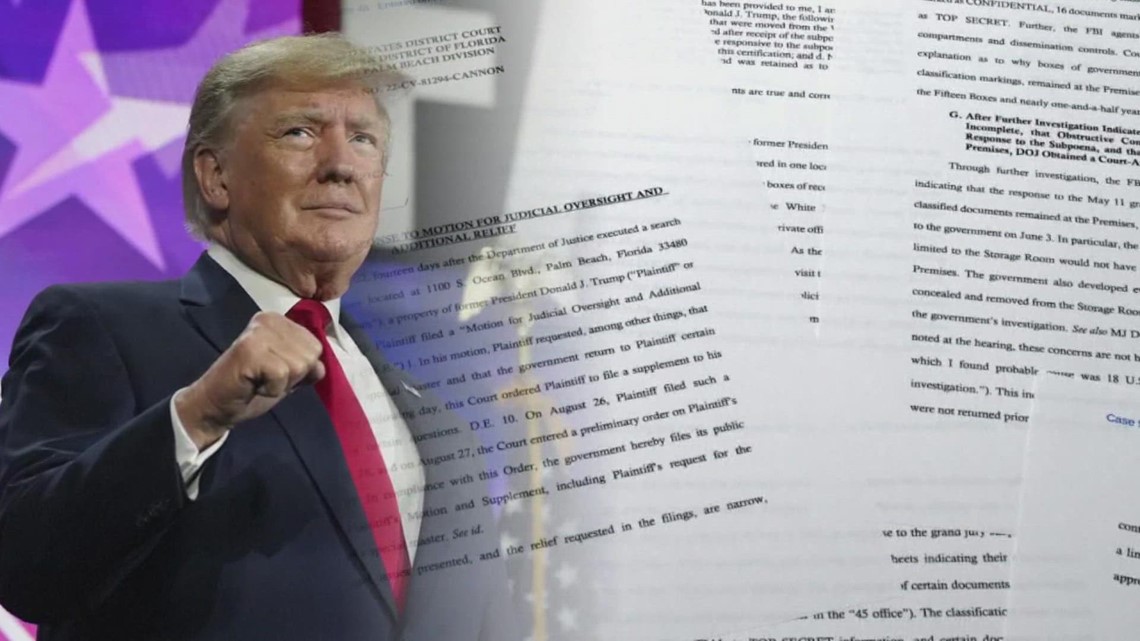 DOJ, Trump legal team face off in court for first time | wfaa.com