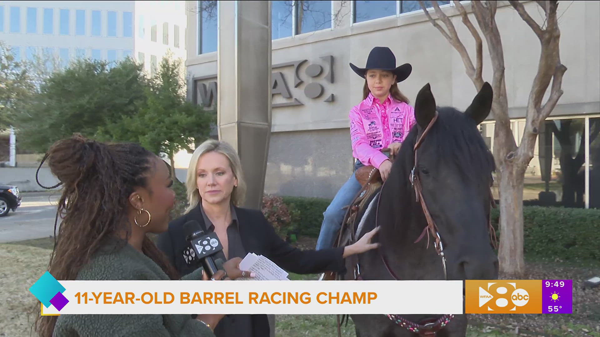 Meet 11 year-old barrel racer Dusky Lynn Hall of Huntsville | wfaa.com