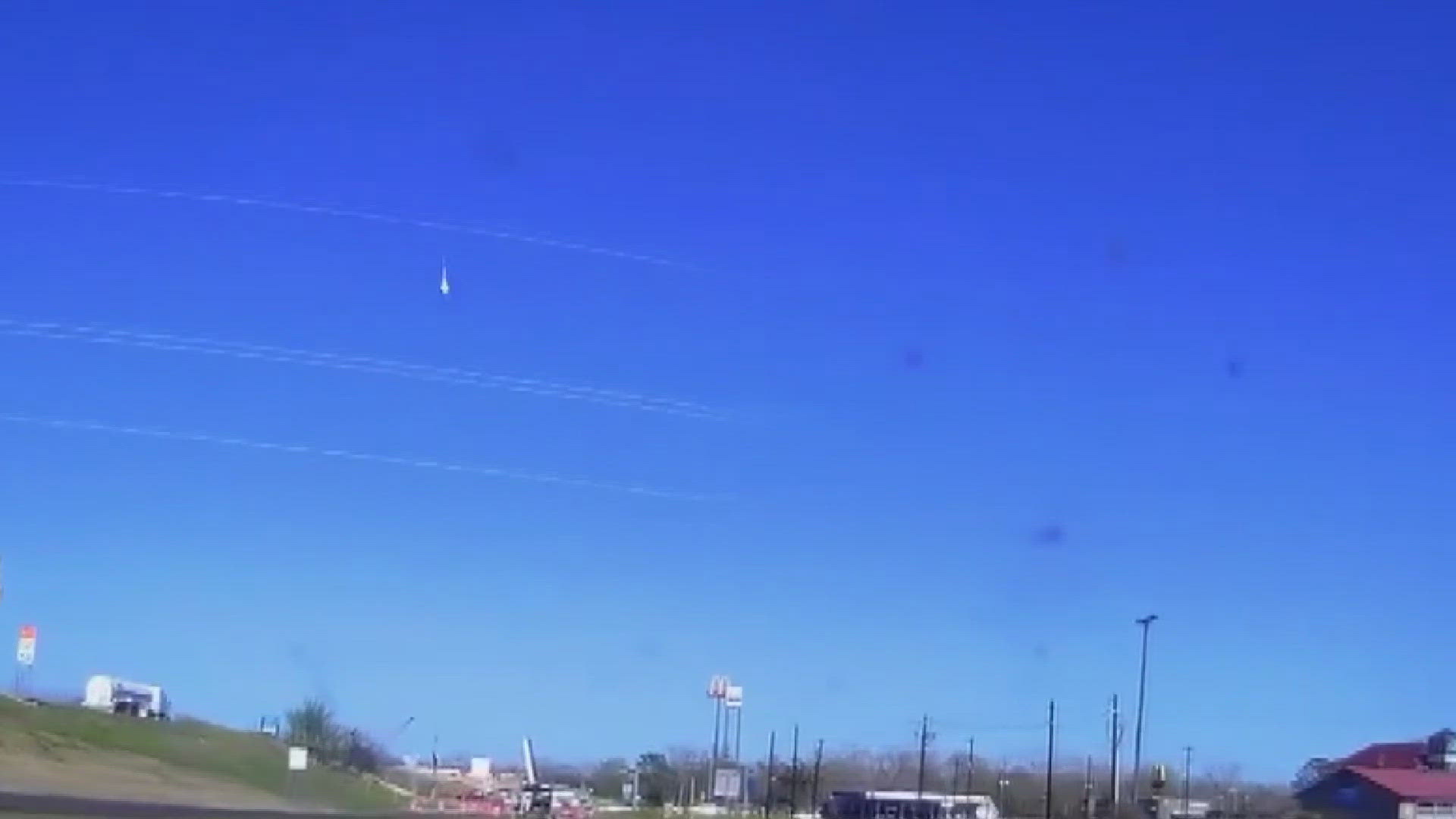 Meteor visible from sky near Houston, preliminary NASA data shows ...