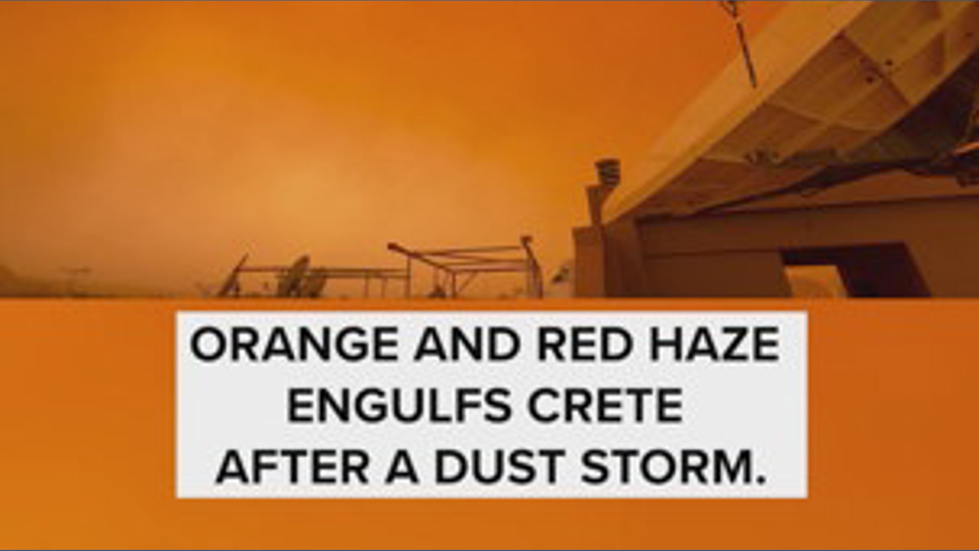Dust storm engulfs Crete | wfaa.com