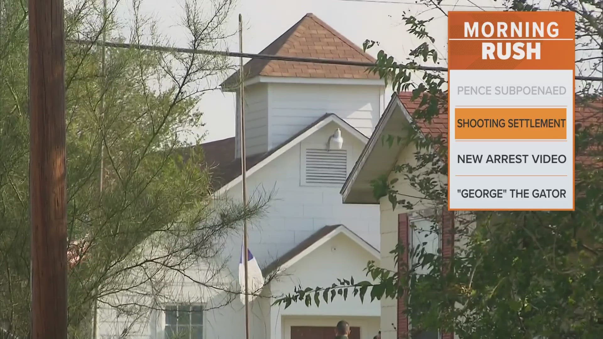 Civil settlement reached in Sutherland Springs mass shooting | wfaa.com