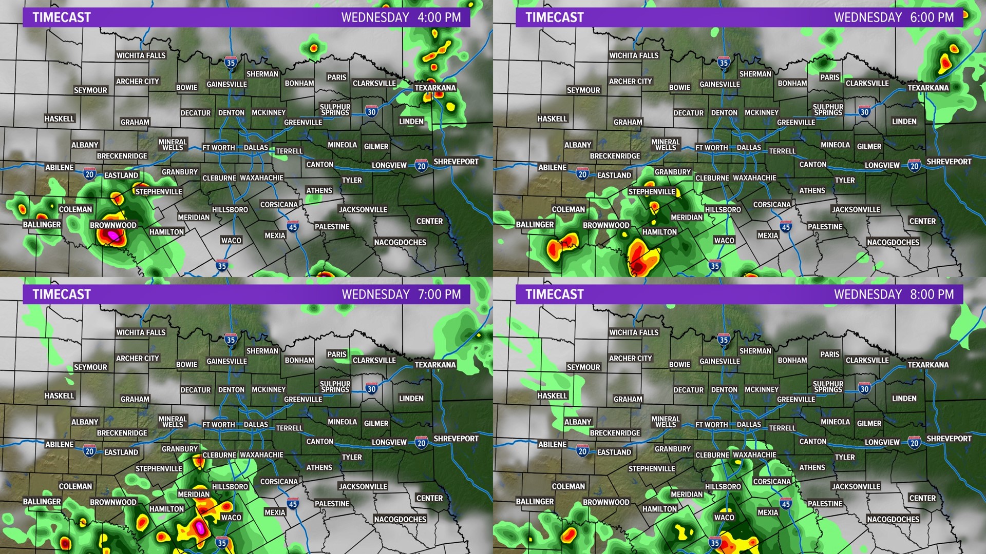 Severe weather expected Wednesday afternoon for parts of North Texas | wfaa.com