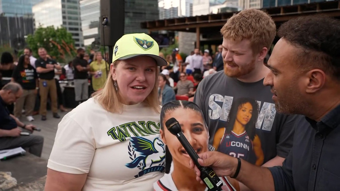 Draft party draws huge crowd, Dallas Wings' No. 1 overall pick sparks ...
