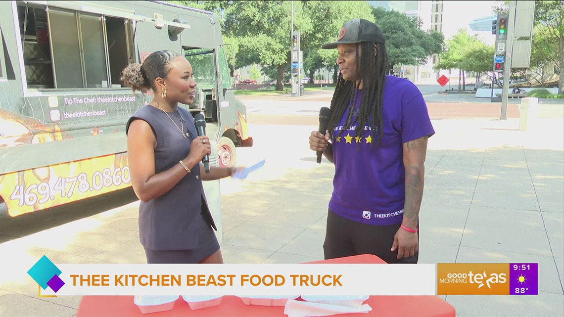 Thee Kitchen Beast Food Truck Owner Chef DJ | wfaa.com