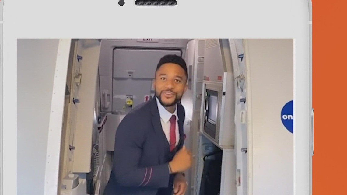 Dancing flight attendant goes viral; becomes successful social media ...