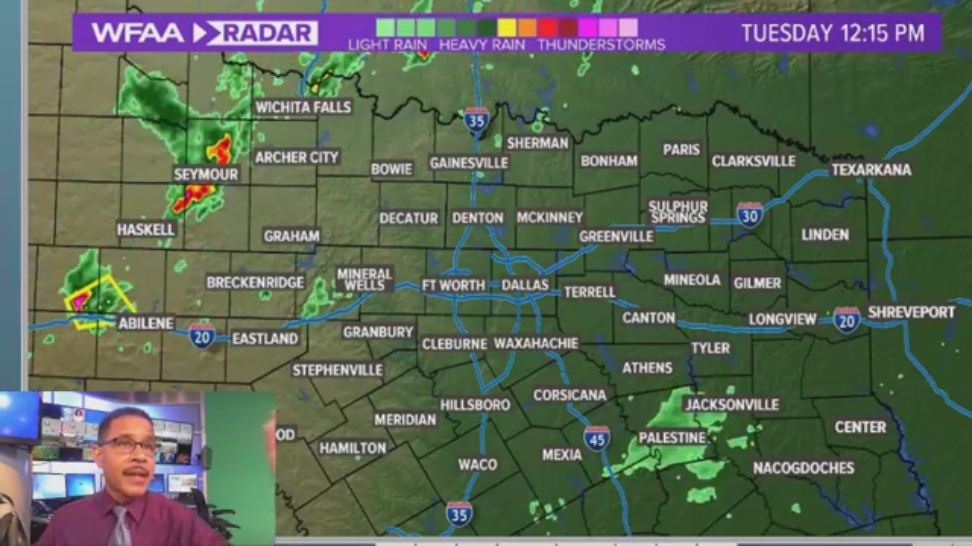 Rain & storms likely to roll through DFW today through Wednesday ...
