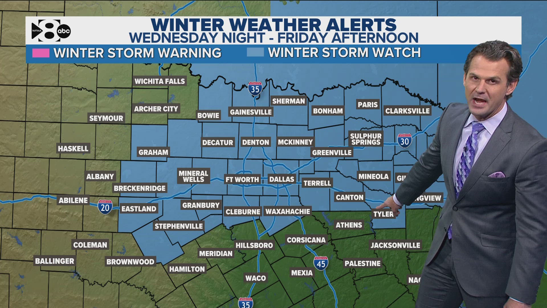 DFW Weather | The latest on the winter storm watch across North Texas ...