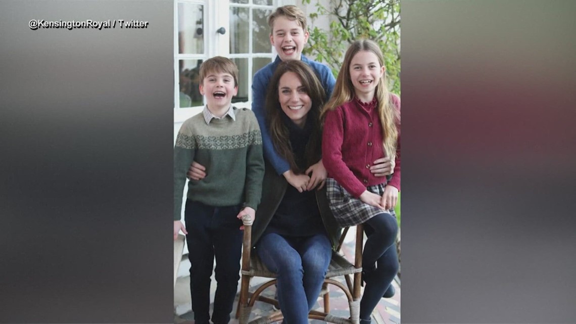 Kate, Princess of Wales, responds to edited Royal Family photo | wfaa.com