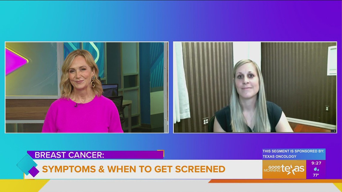 Breast Cancer Symptoms & When to get Screened with Texas Oncology ...