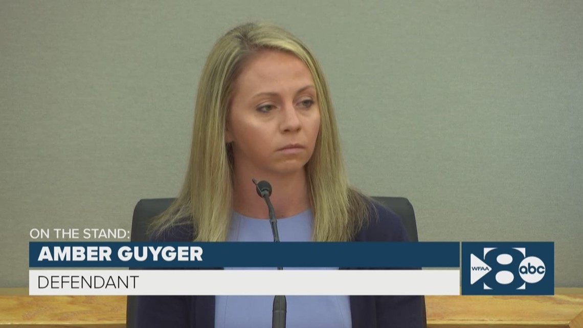 Amber Guyger talks about arriving at the South Side Flats the night of ...