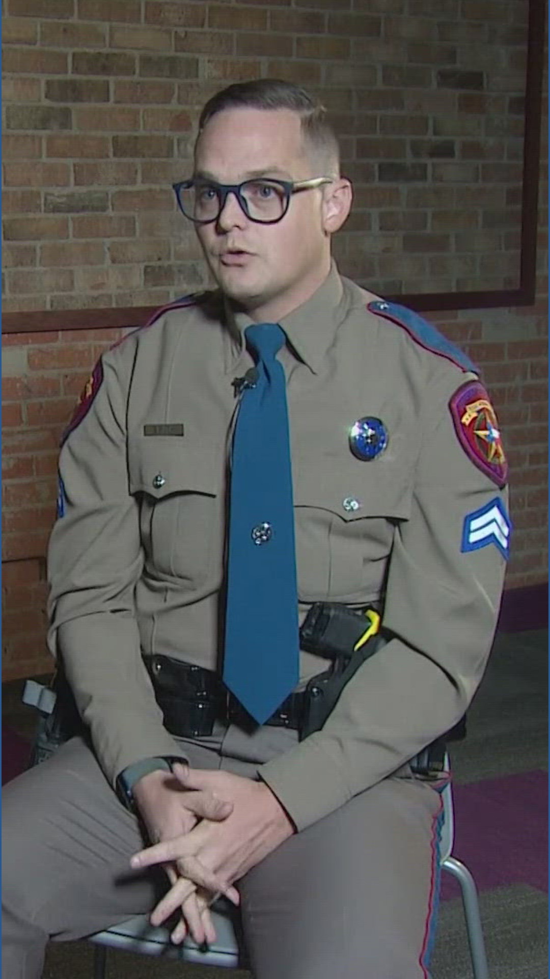 DPS trooper races toward flames to save lives on Dallas North Tollway ...