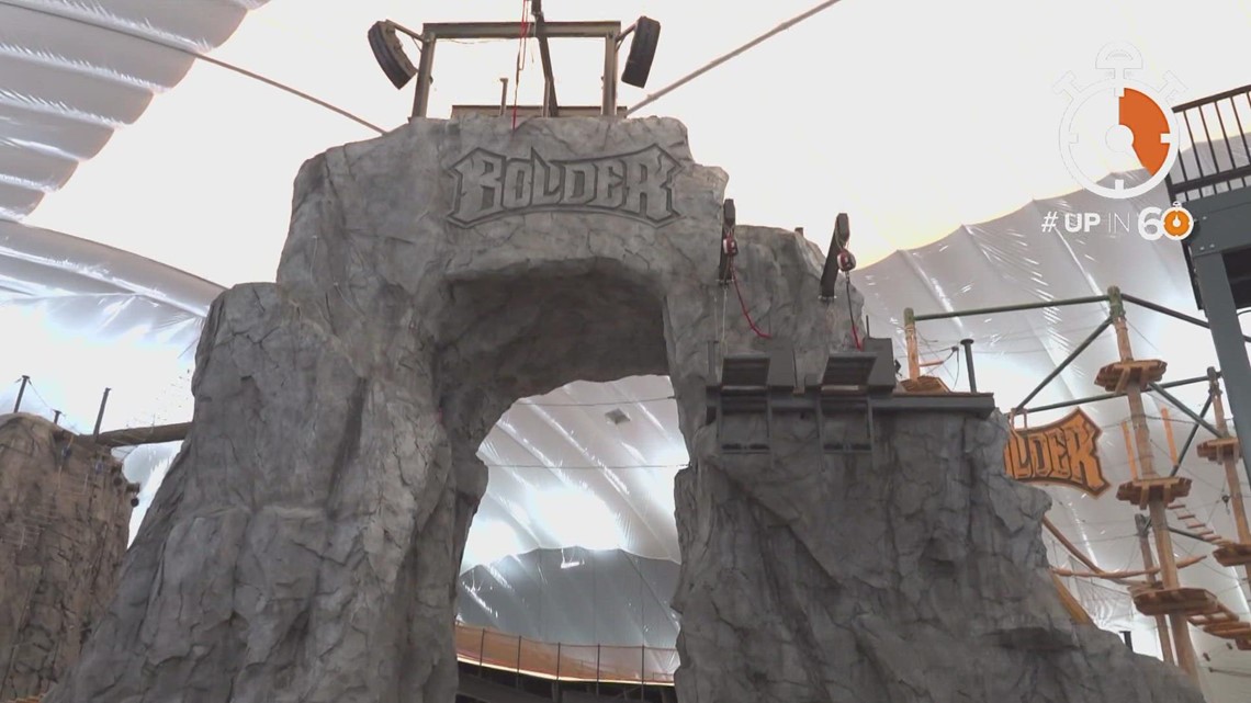This North Texas rock climbing park has a mountain - indoors | wfaa.com