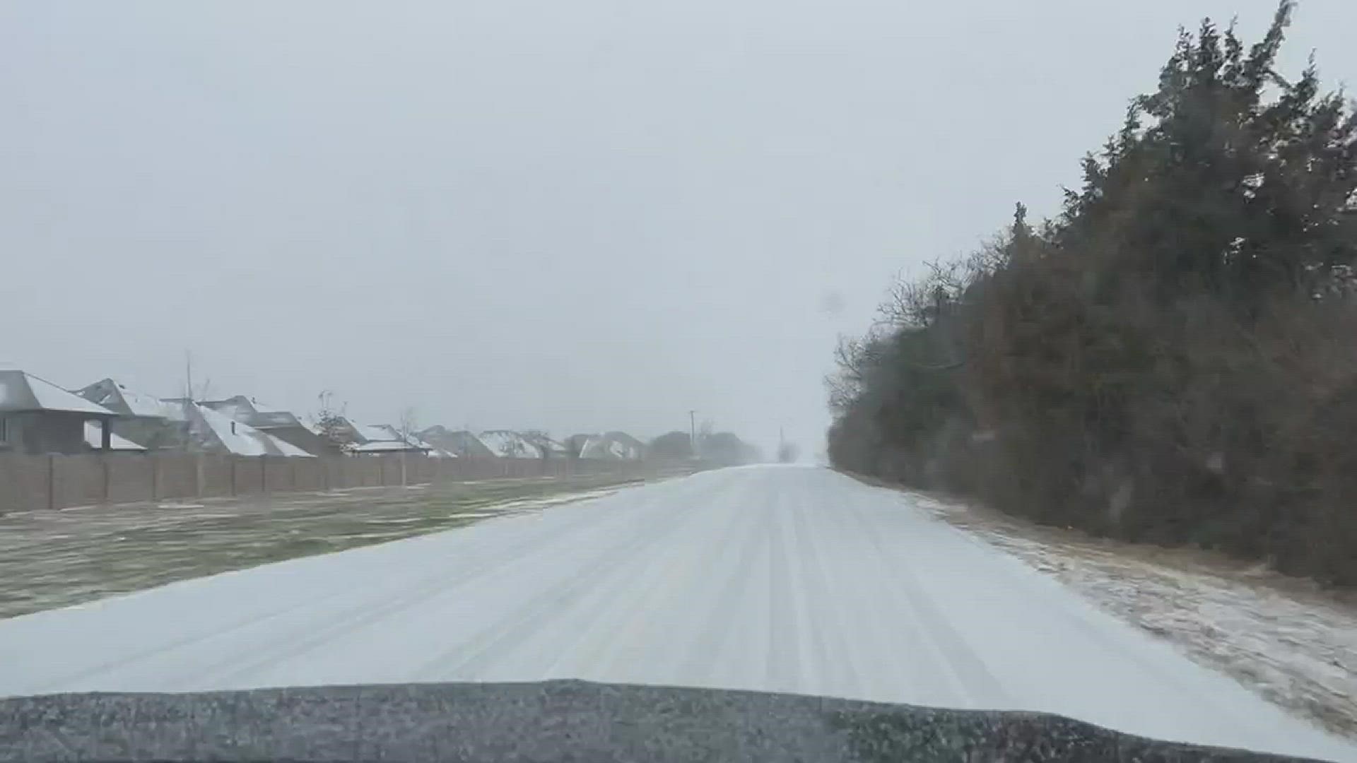 DFW winter storm: When will it end? Get above freezing? | wfaa.com