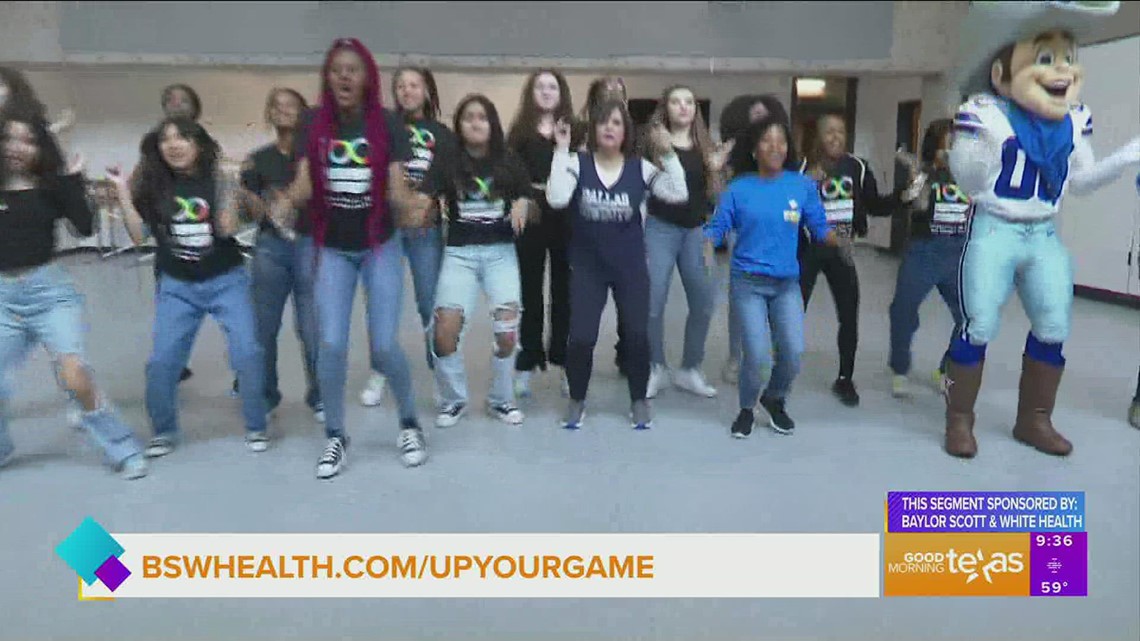 "Up Your Game" Big Touchdown Dance Challenge | wfaa.com
