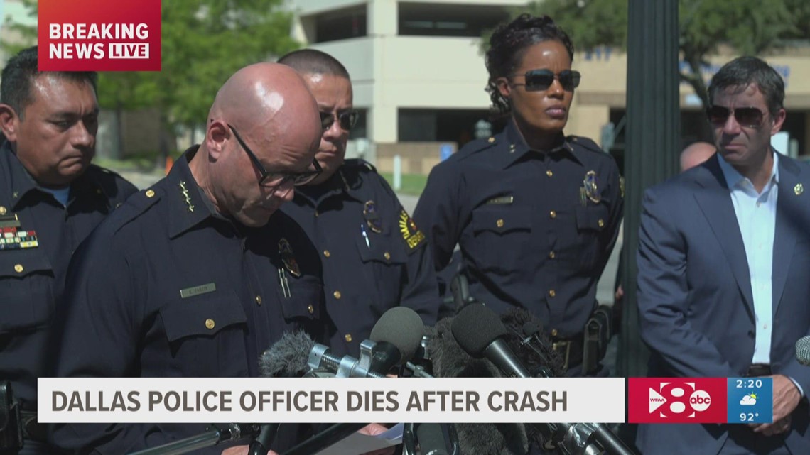 DPD, community mourning after officer dies in crash with wrong-way ...