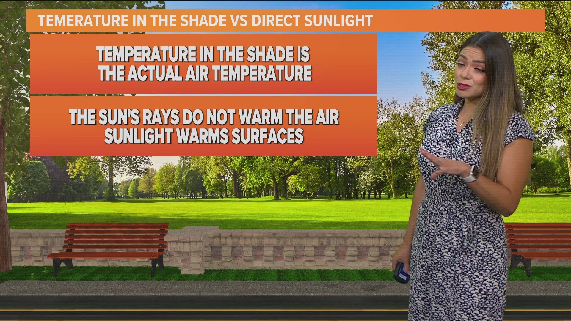 Weather lesson: Why temperatures in the shade are more accurate than in ...