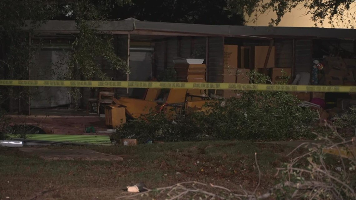 Live look at damage in Grapevine the morning after severe weather ...
