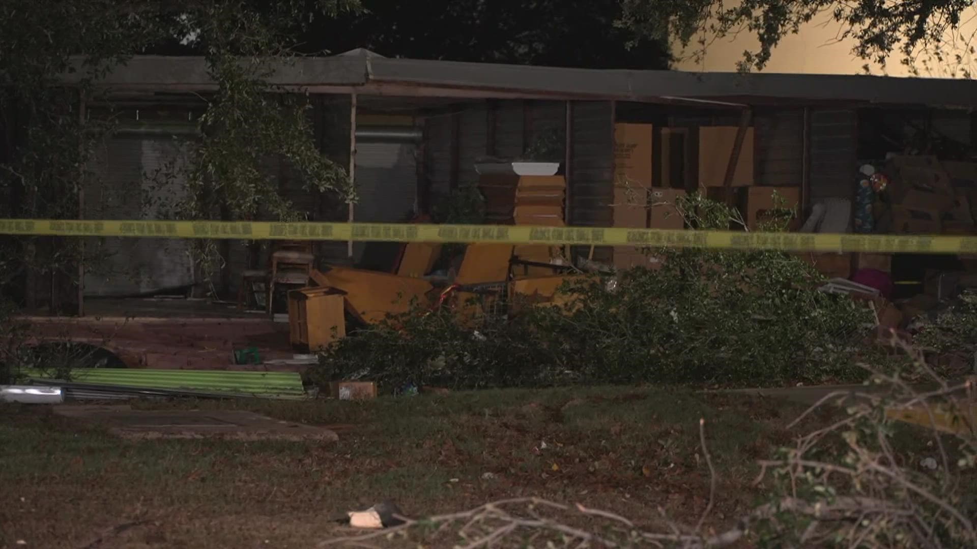 Live look at damage in Grapevine the morning after severe weather ...
