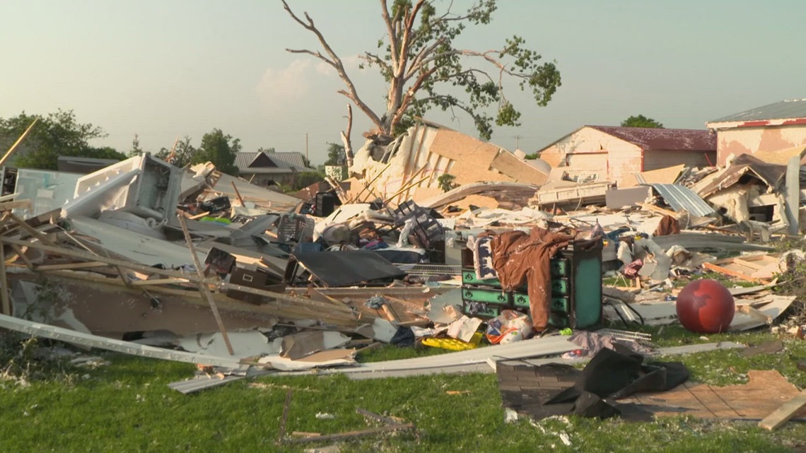 7 tornadoes move through Gordon, Texas, causing major damage | wfaa.com