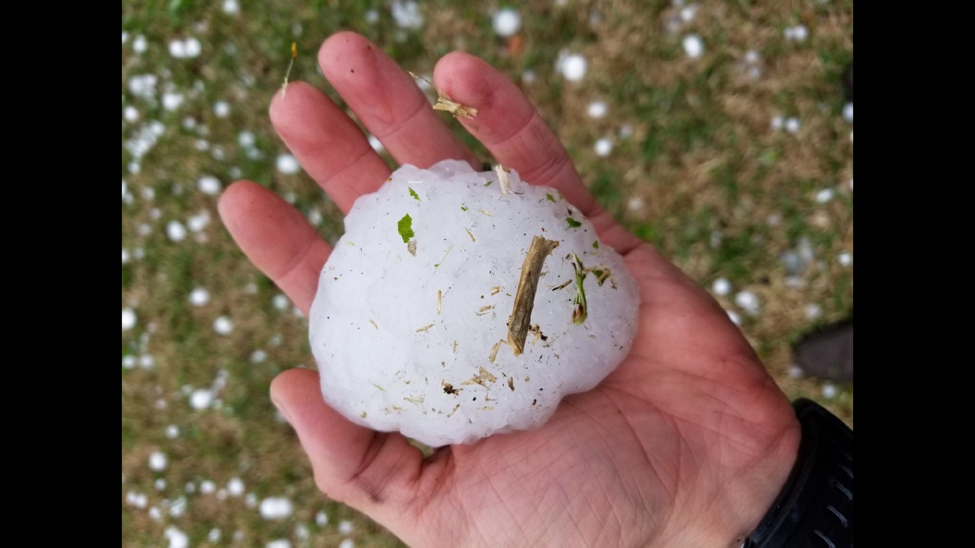 PHOTOS: Cold front brings large hail, severe storms to North Texas ...