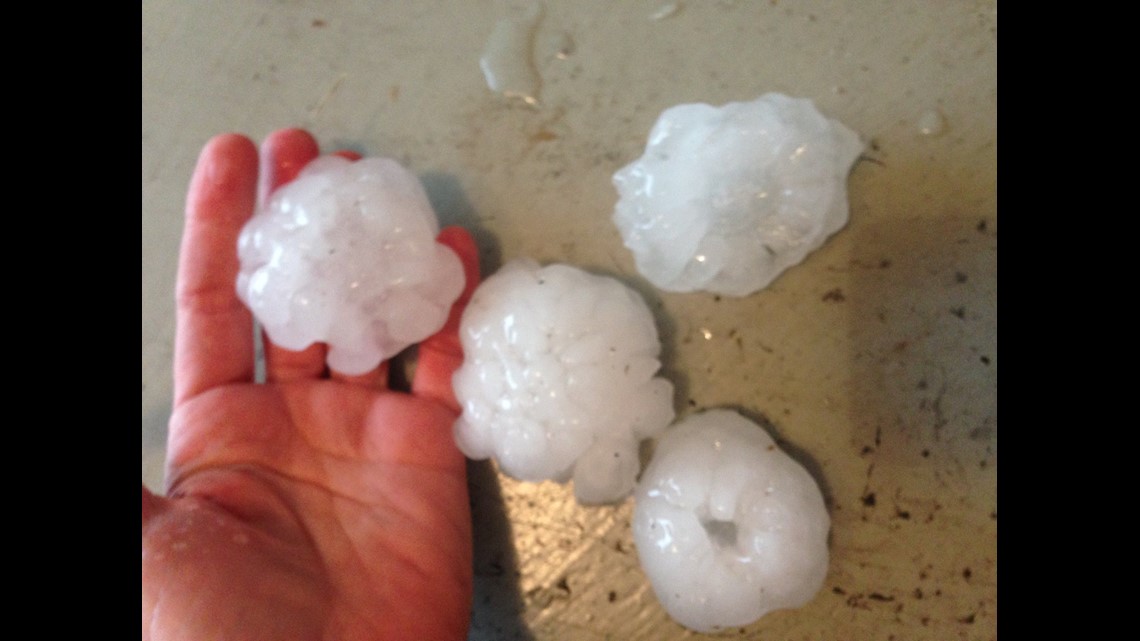 PHOTOS: Cold front brings large hail, severe storms to North Texas ...