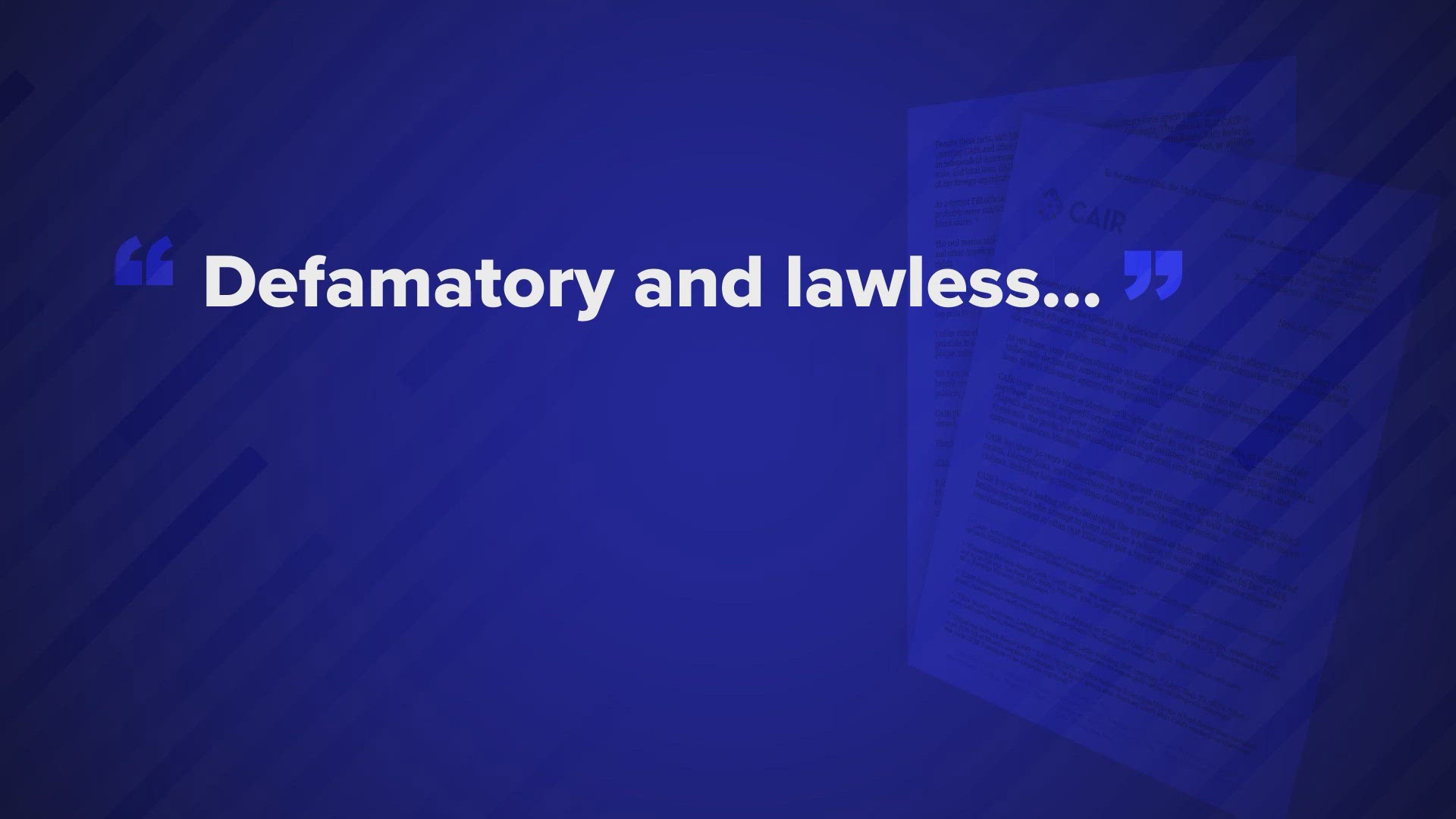 Muslim civil rights groups fight back against terrorist designation ...