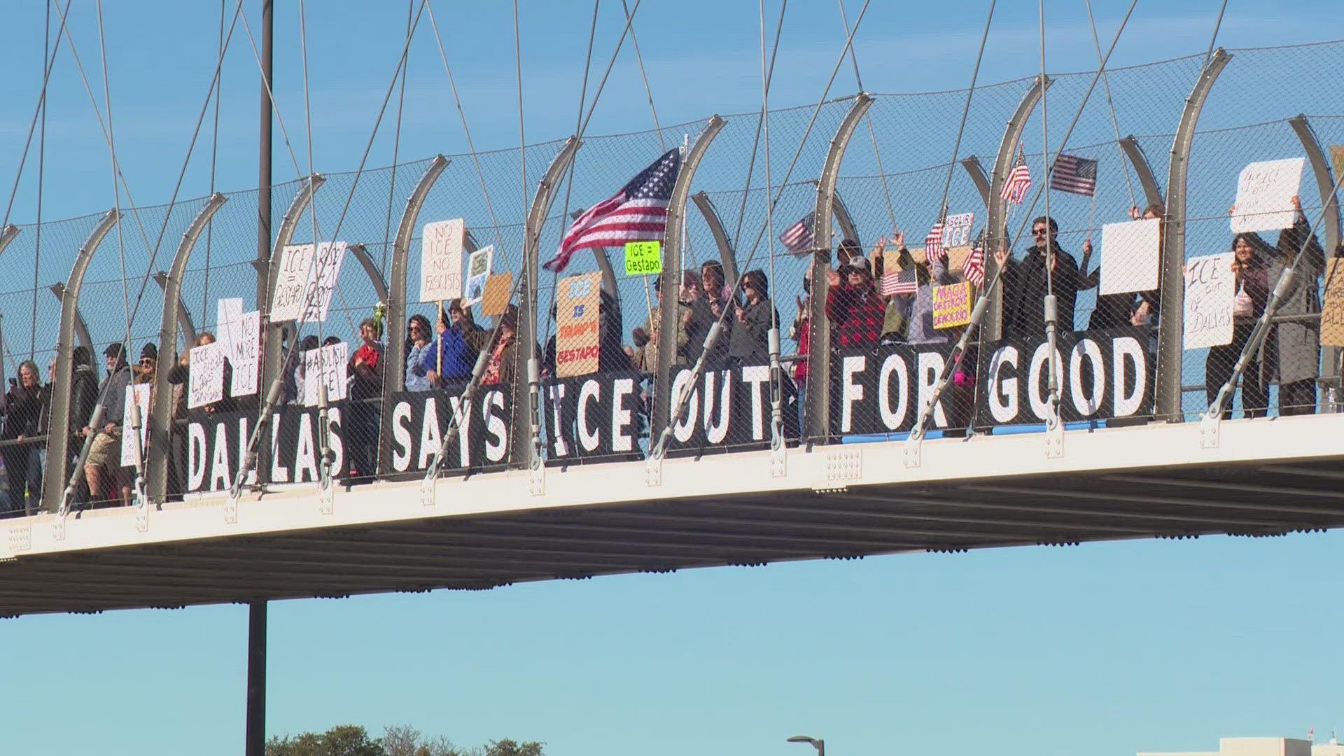 Protests against ICE continuing across Texas days after deadly ...