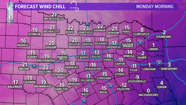 Winter Storm Warning across Texas: Snow and extreme cold continues ...