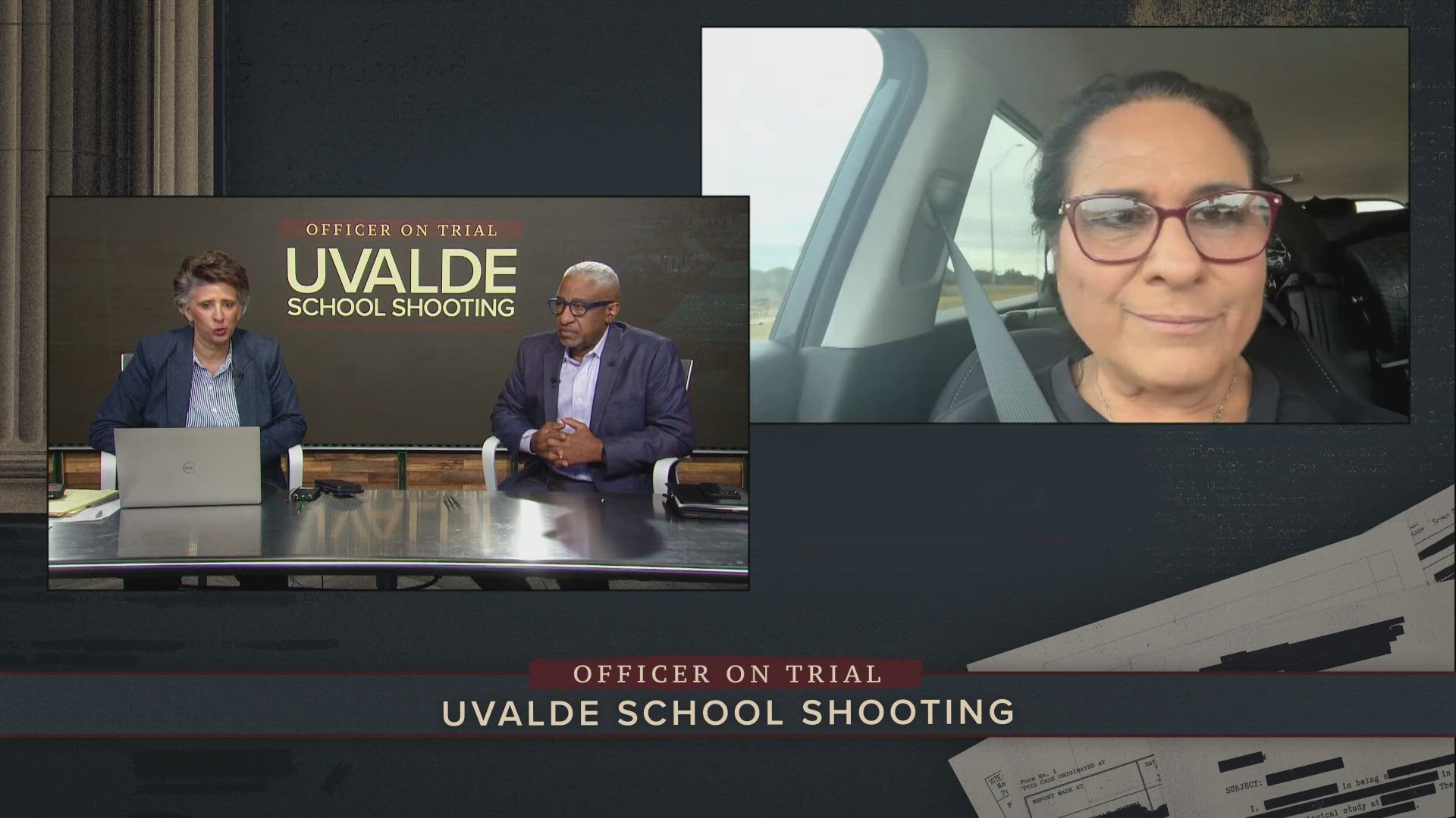 Surprise crime scene photo shown to jury | Uvalde Trial Reaction | wfaa.com