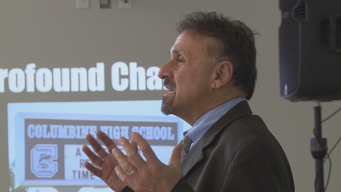 Retired principal of Columbine HS speaks in Terrell on a mission to ...