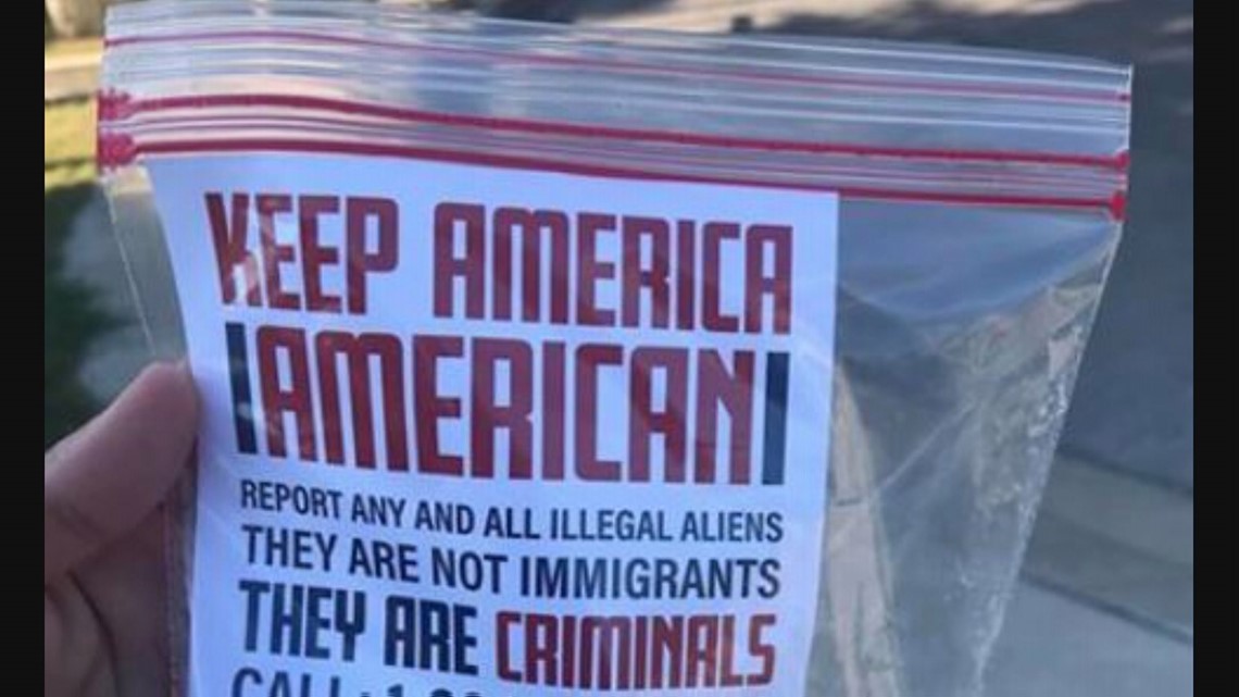 Anti-immigrant propaganda found in quiet San Antonio neighborhood ...