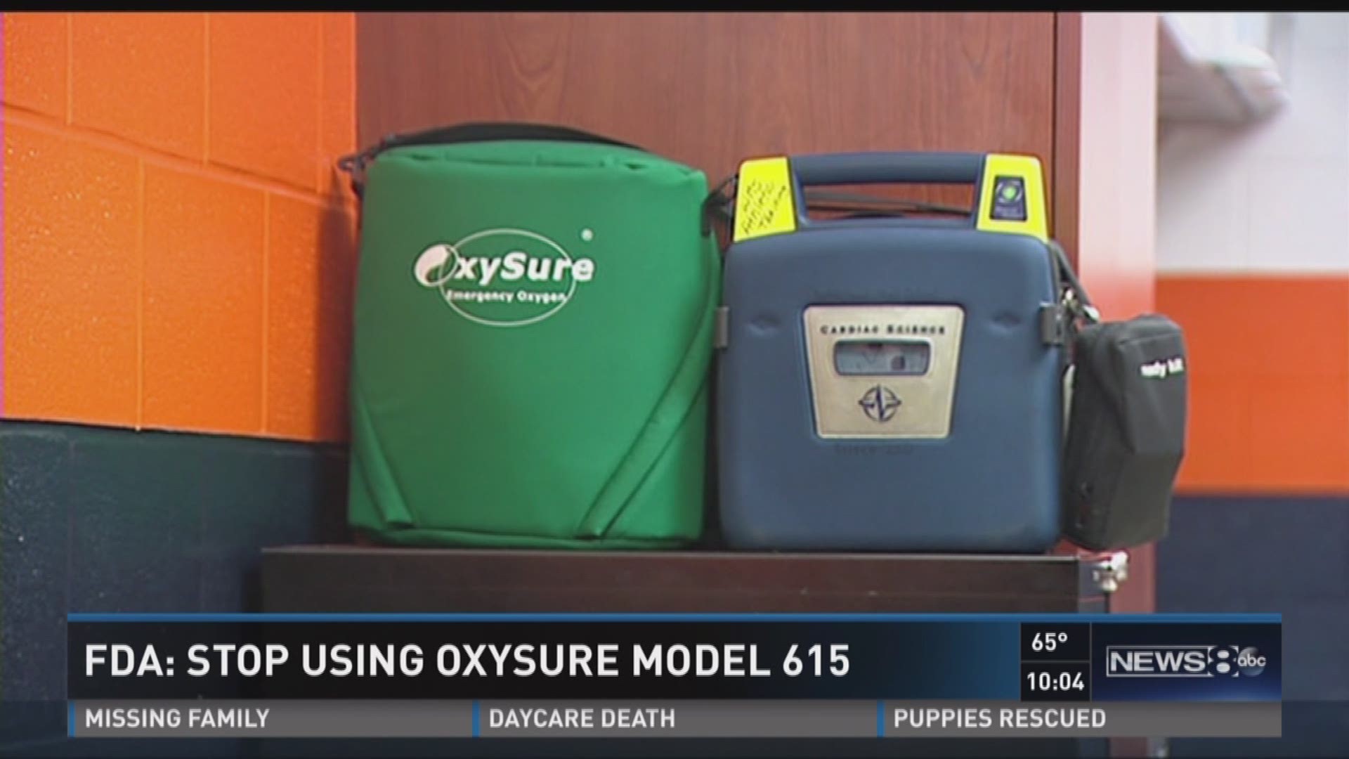 FDA: ‘Stop using' OxySure Model 615 | wfaa.com