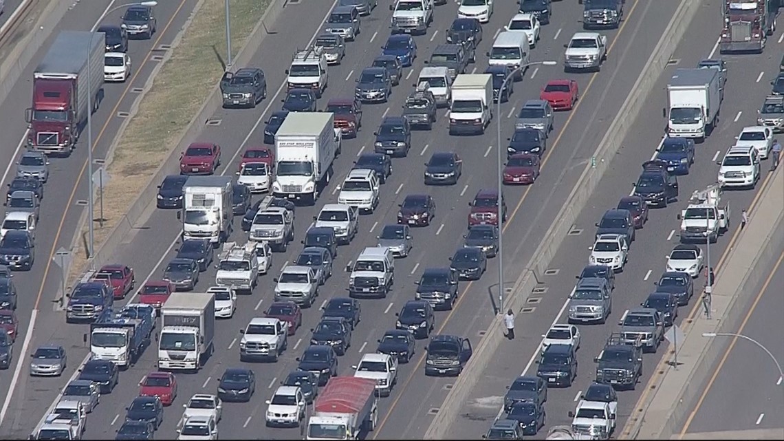 All lanes reopened at US 75, I-635 after overturned tanker caused ...