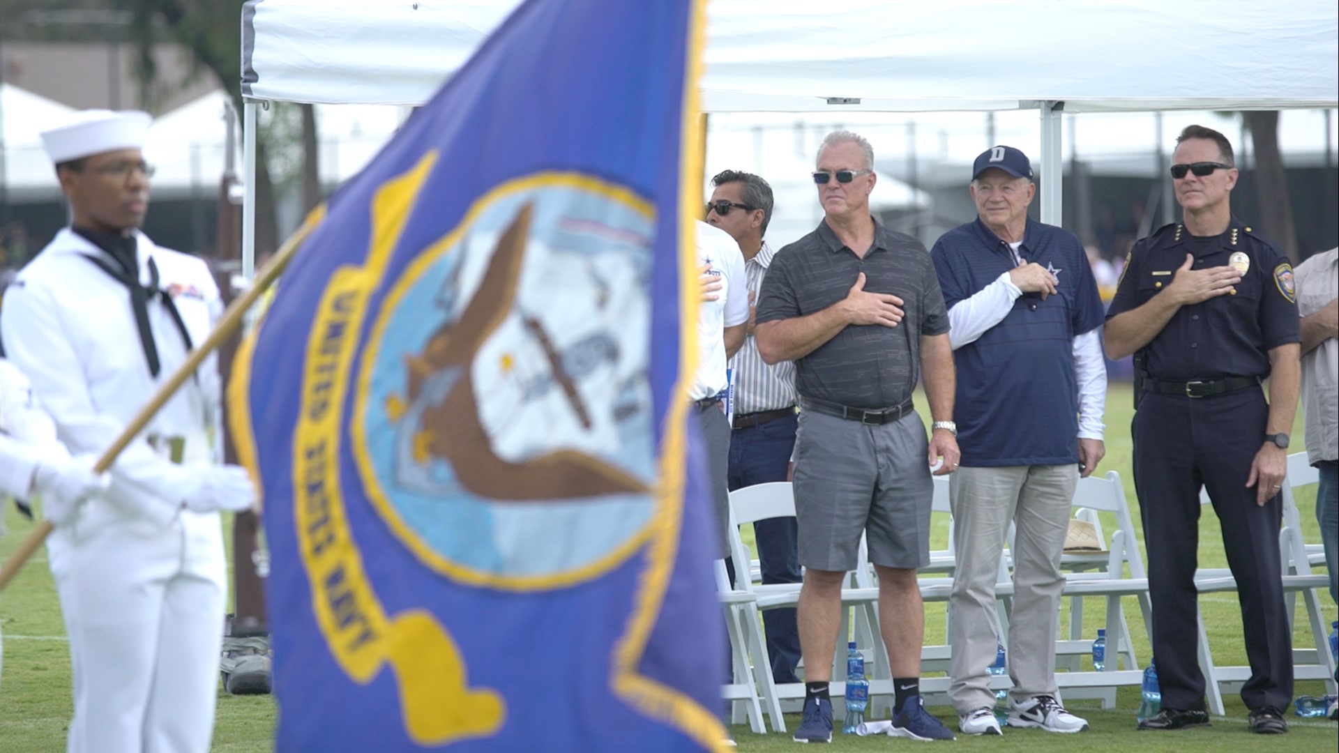 Photos: Cowboys training camp opening ceremony | wfaa.com