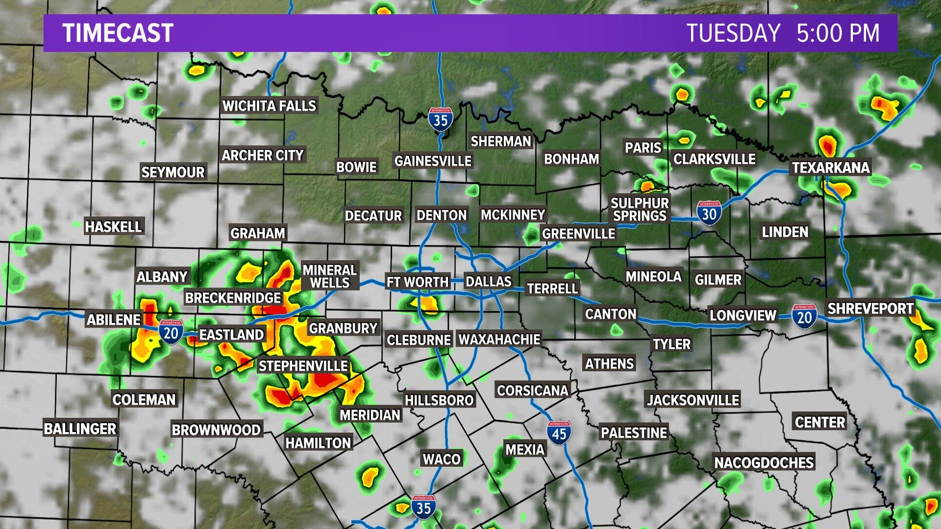North Texas Tuesday rain | wfaa.com