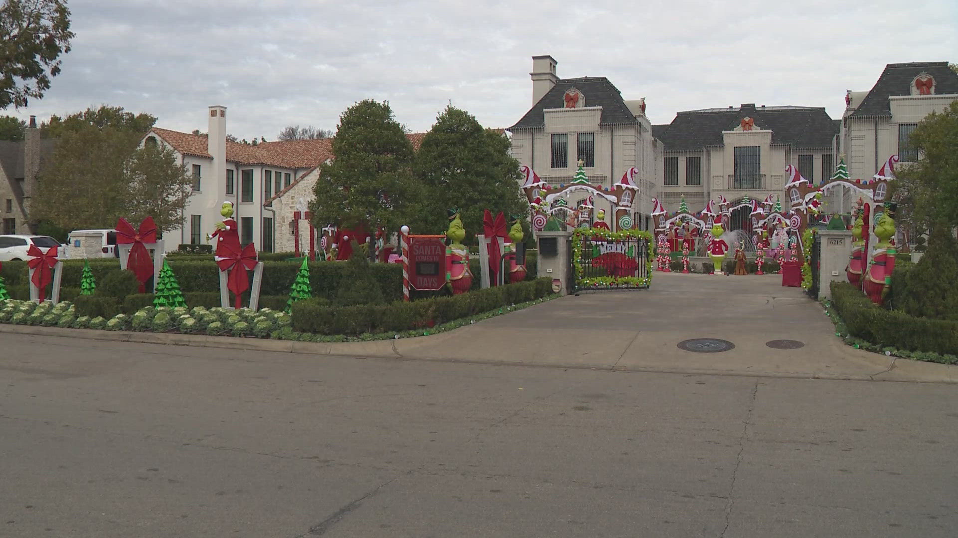 Viral Dallas Christmas mansion draws crowds — and some neighbor ...