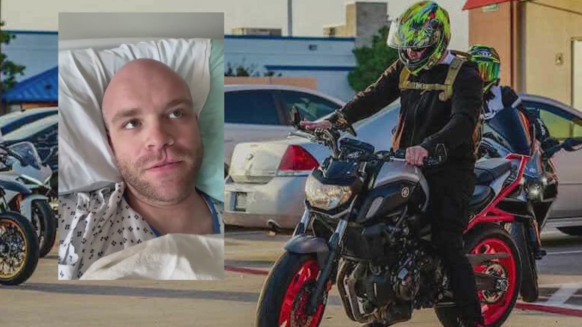 Marine veteran hospitalized after being hit on motorcycle by alleged ...